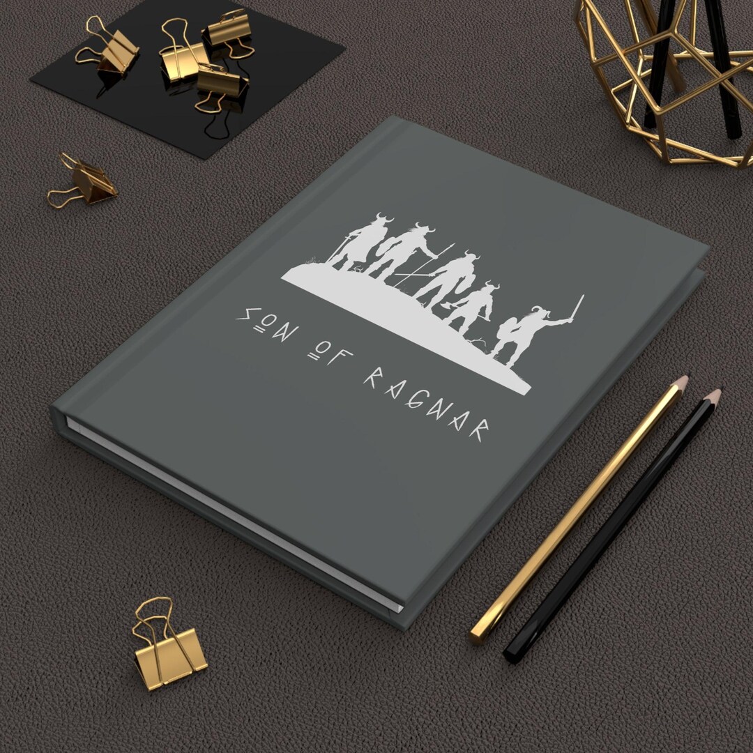 Ragnar Notebook, Vikings, Nordic Notebook, Norse Journal, Viking Gift ...