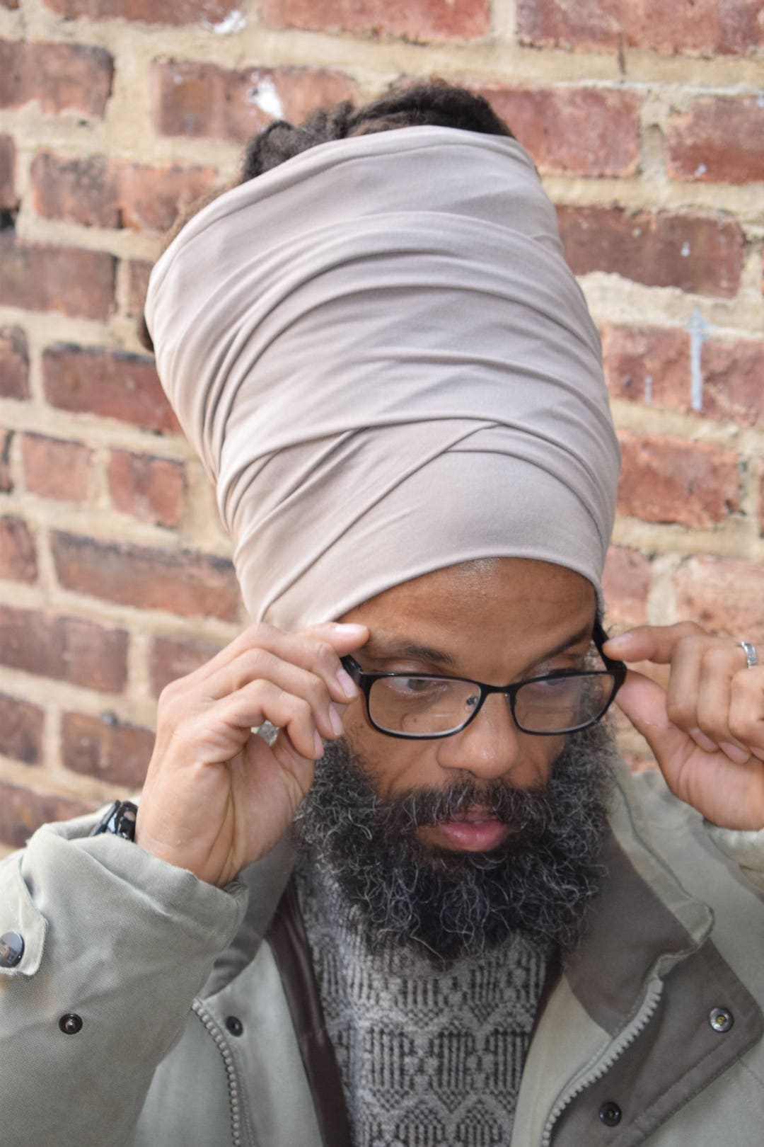 Tan Tube Wrap -men Hats- Dread Locs Hat- Turban- Choose a Length - Etsy