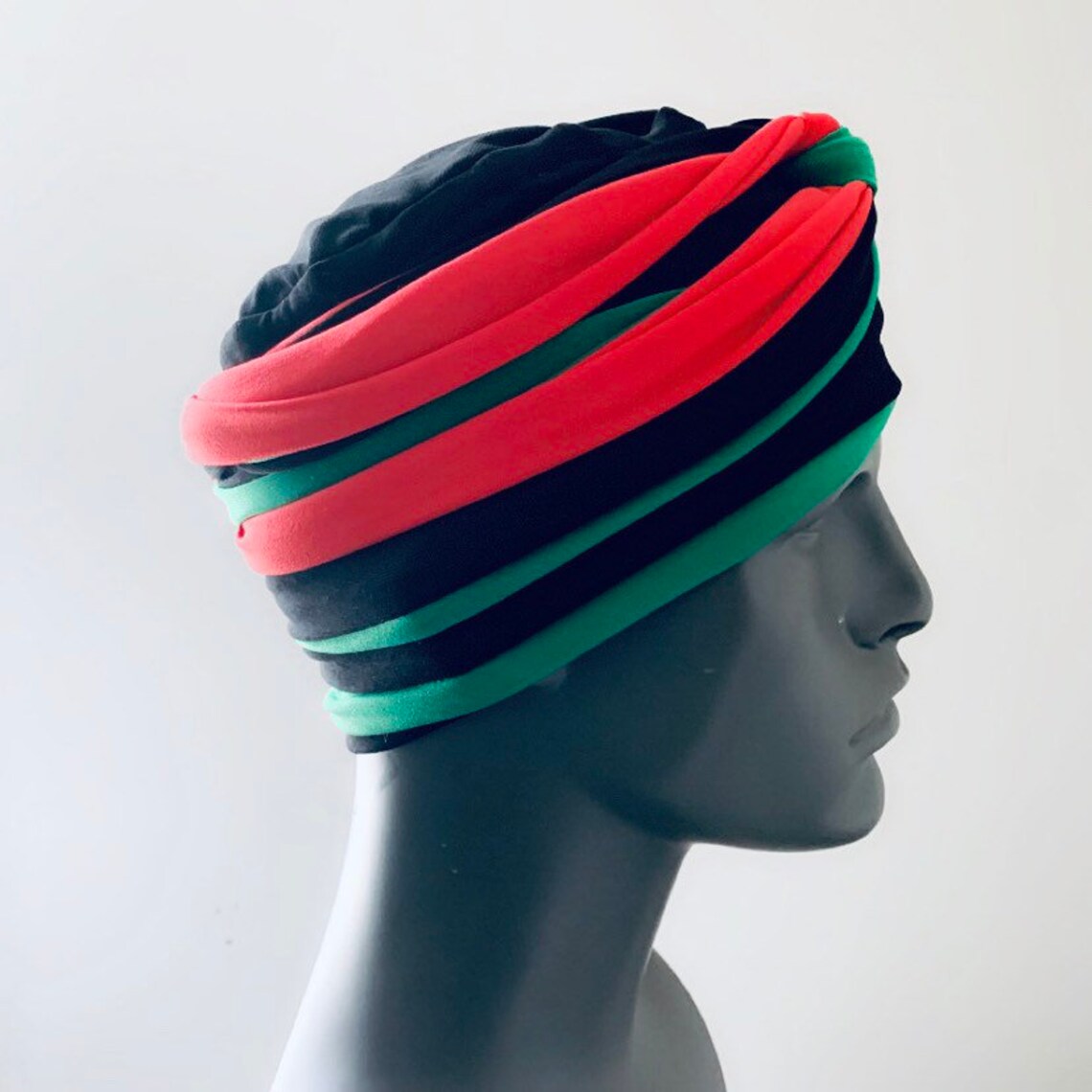 Liberation EZ PZ Turban Wrap for Short Hair or Bald Head One | Etsy