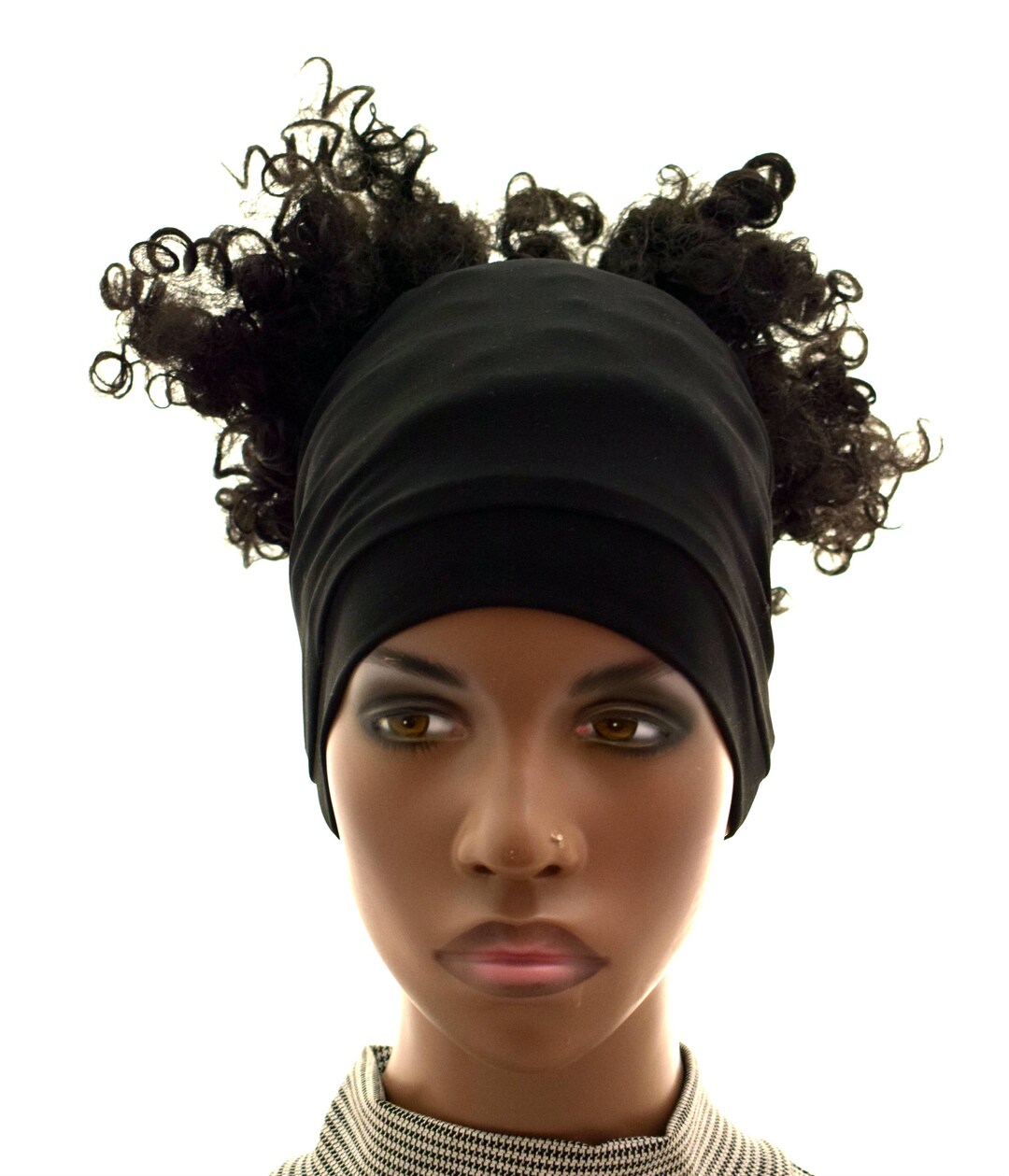 Black Ponytail Loc Socks - Dread Locs Socks- Fashion Headband-choose A ...