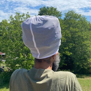 Men White Hair Net -choose A Length - Etsy