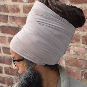 Tan Tube Wrap -men Hats- Dread Locs Hat- Turban- Choose a Length - Etsy