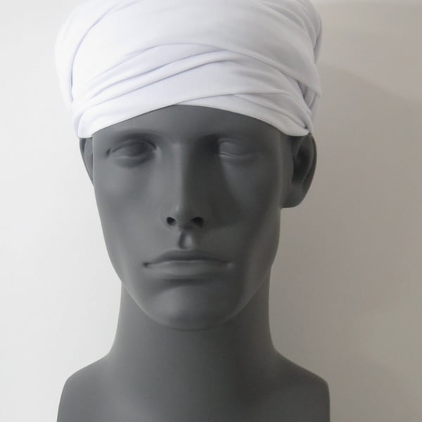 White Head Wrap - Etsy