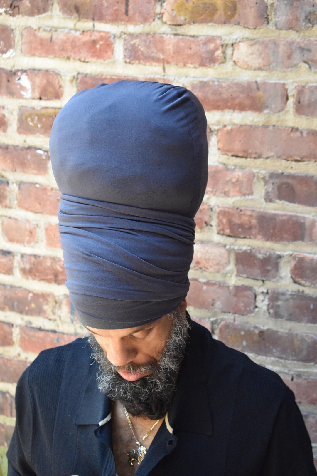 Dread Locs Turban, Ready Wraps, Stretch Turban, Stretch Turbans for Men ...
