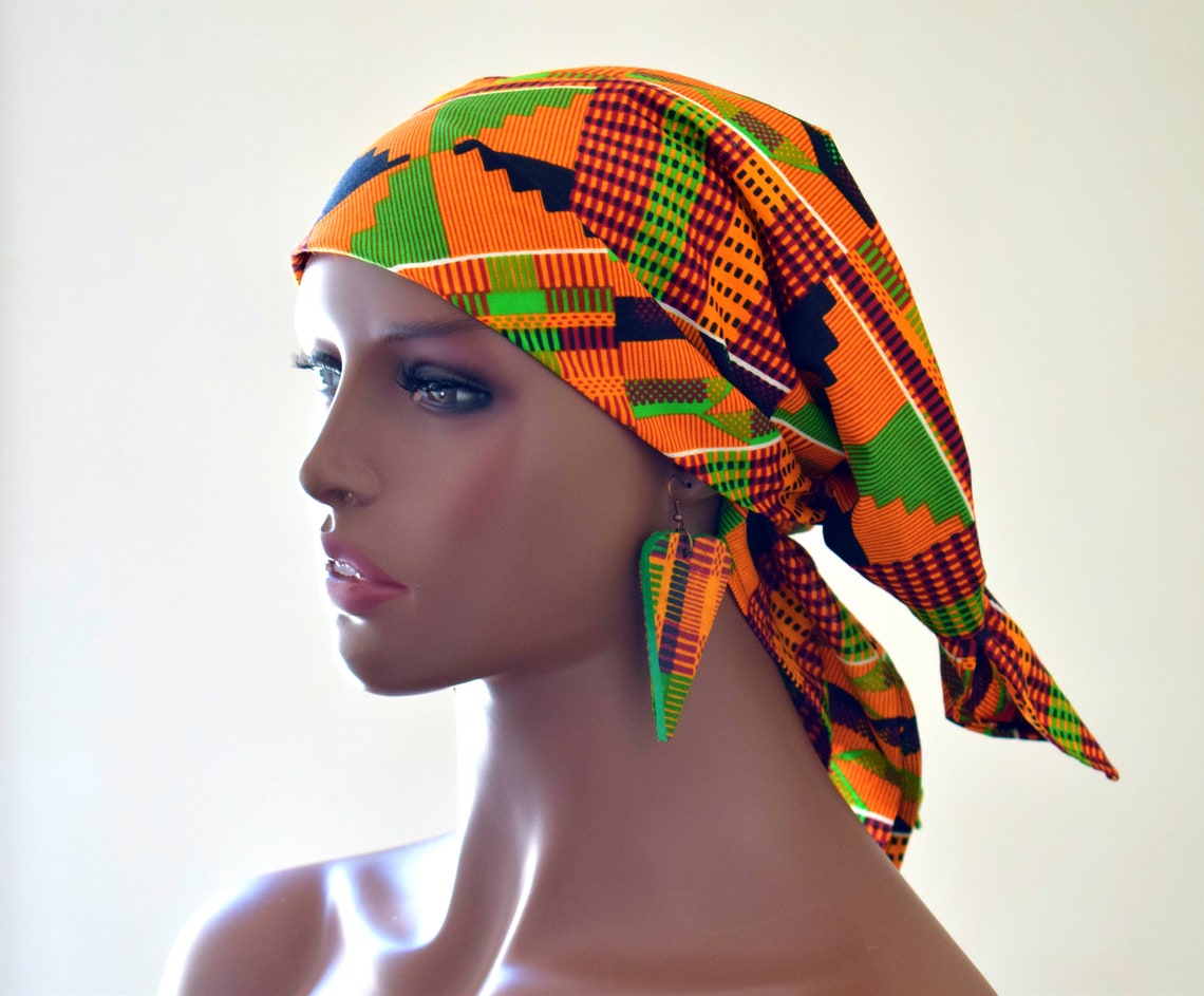 Kente Queen Bandana - Etsy