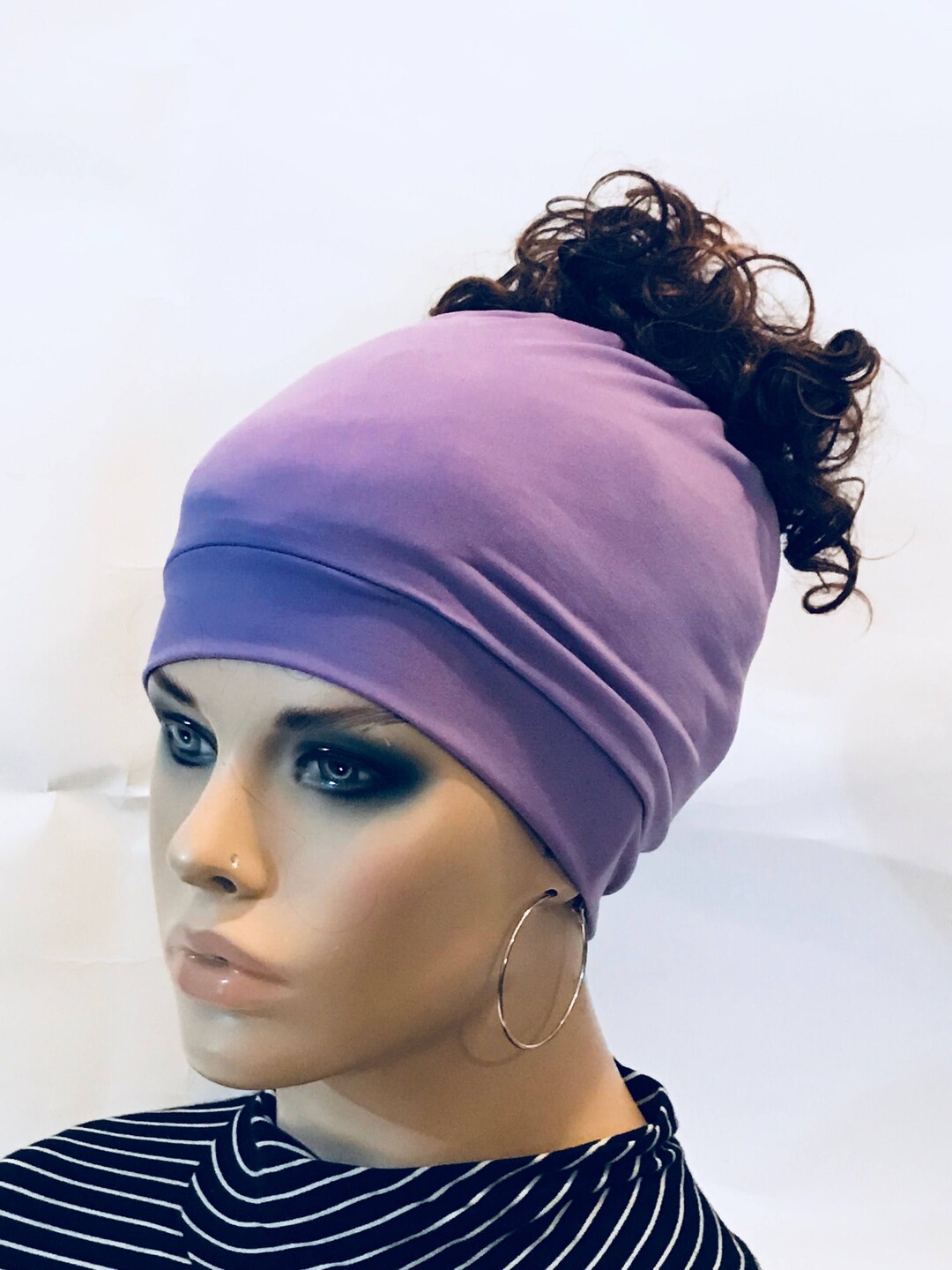 Lavender Ponytail Loc Socks - Dread Locs Socks- Fashion Headband-choose ...