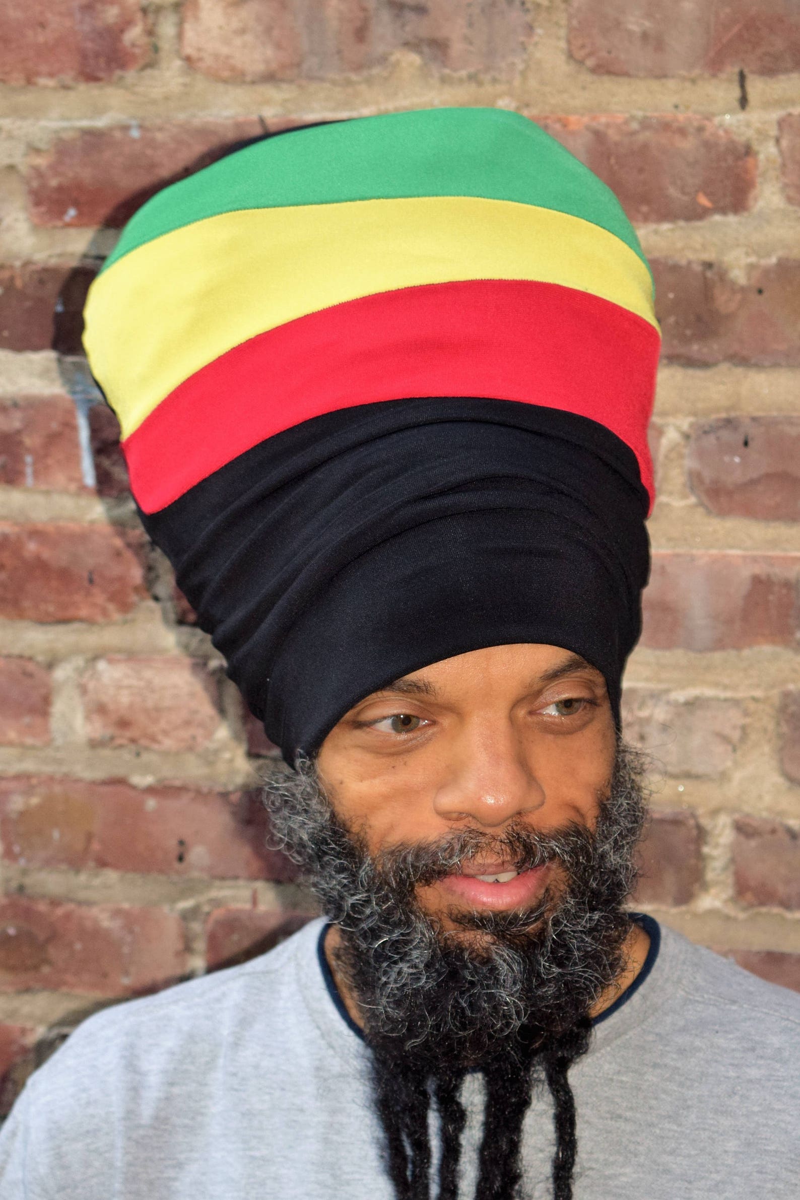 Imon Stretch Hat Locs Hat Rasta Hat 5 Length Options | Etsy