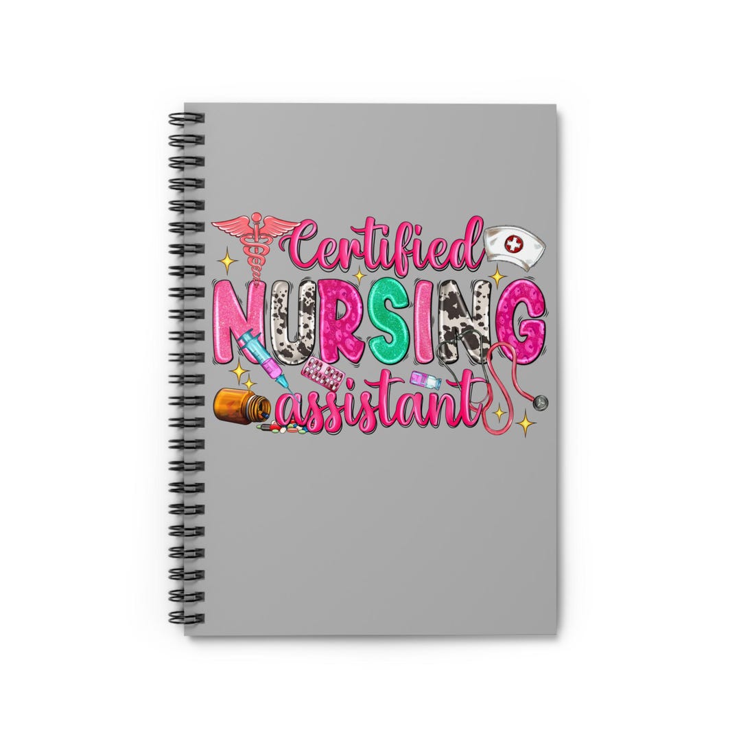 Medical Student Journal - CNA Notebook for Nursing Students | Ruled ...