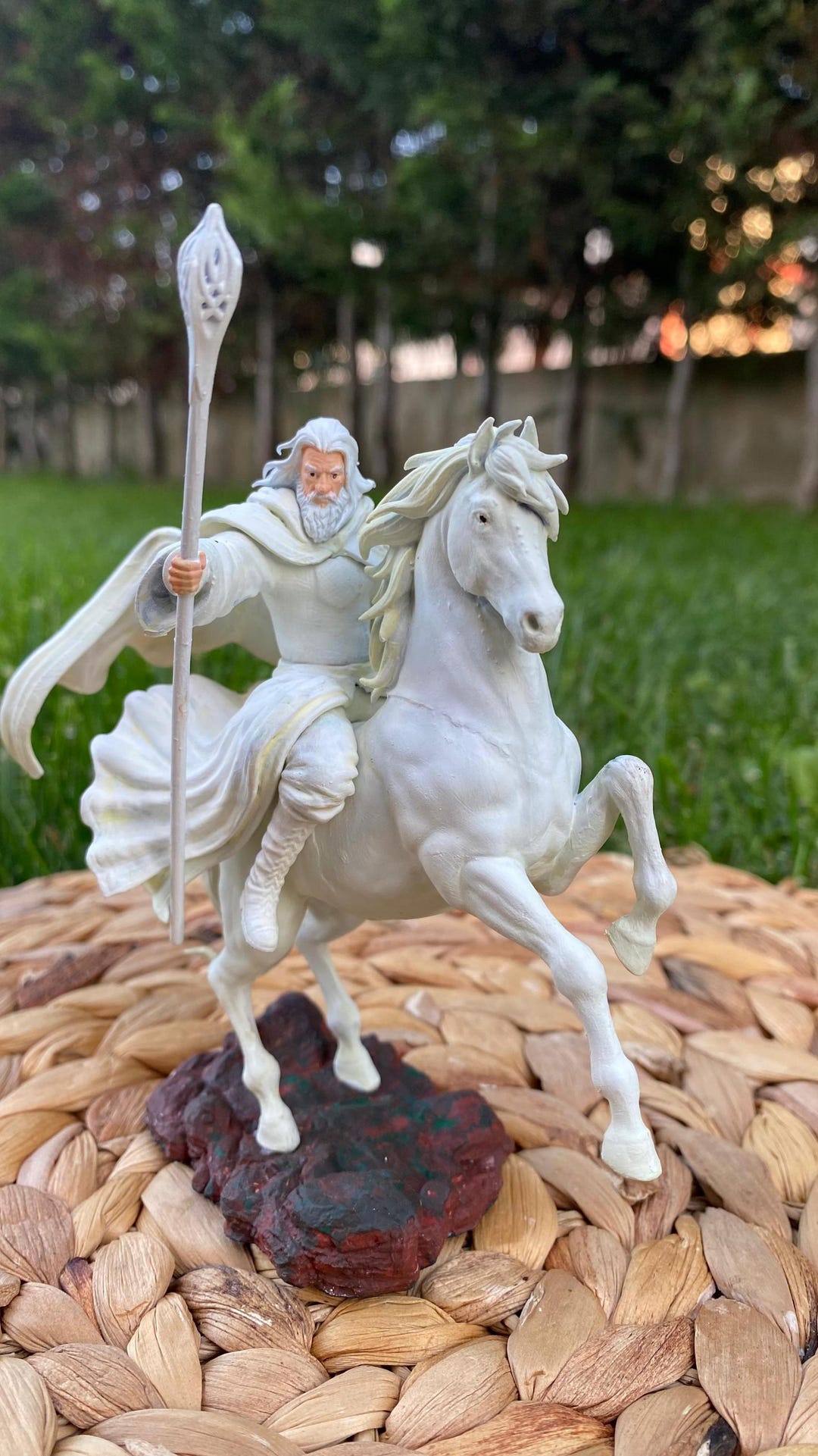 Gandalf the White With Shadowfax - Etsy