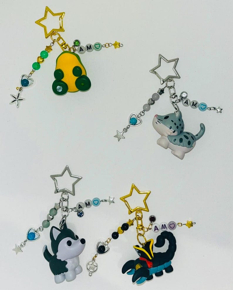 Adopt Me Pet Keychains - Etsy