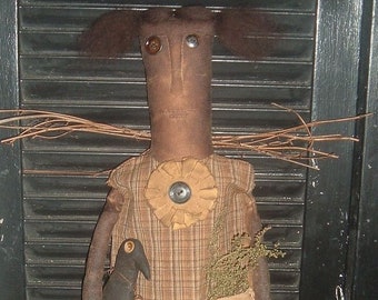 Primitive Garden Angel - Etsy