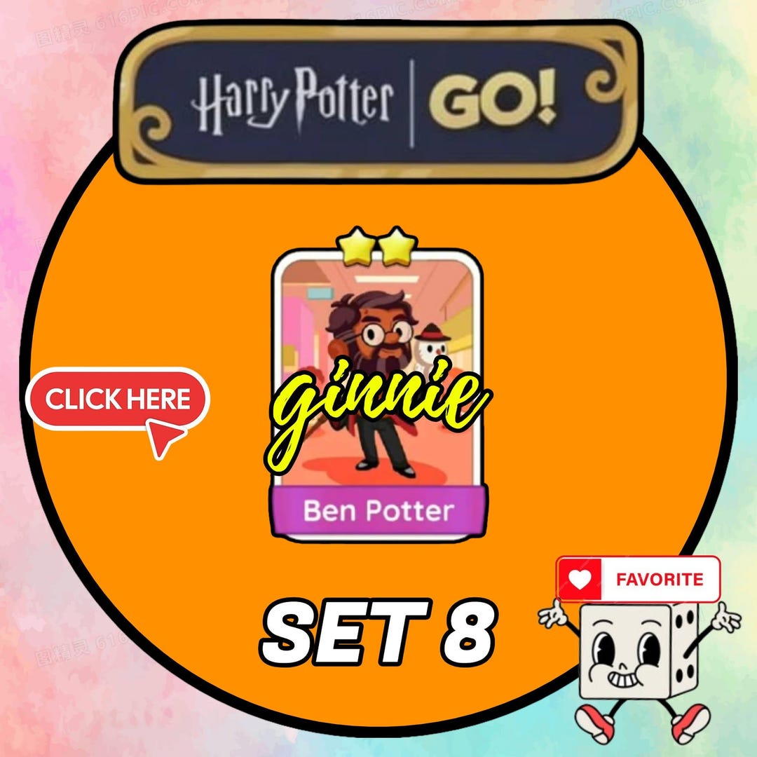 MoGo Ben Potter - Conjunto 8 - Etsy México