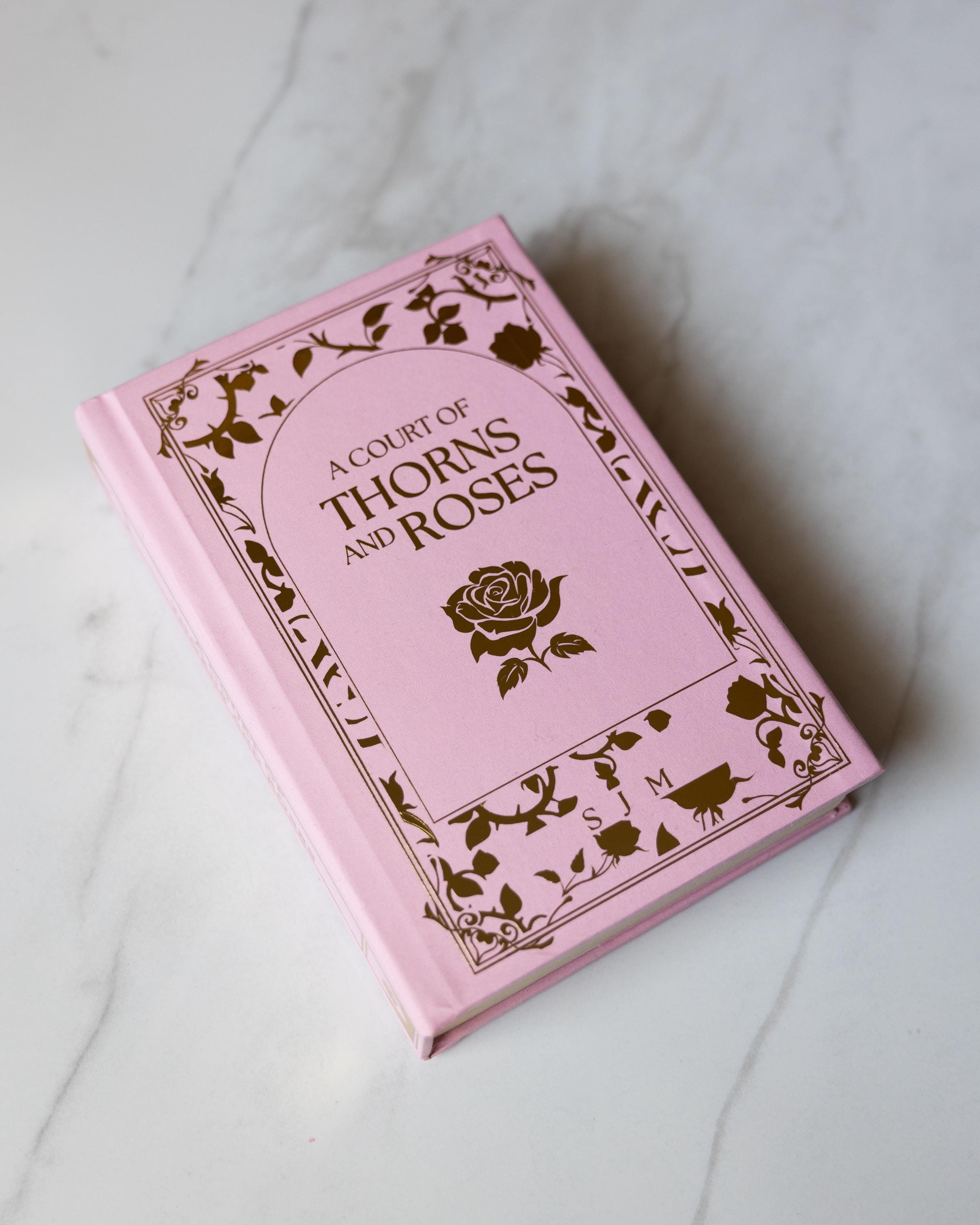 A Court of Thorns and Roses Book Binding Cover SVG File for Vinyl ...