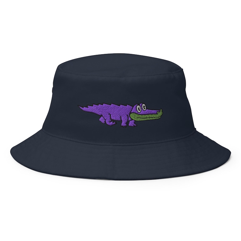 Gator Embroidered Bucket Hat | King Gizzard and the Lizard Wizard ...