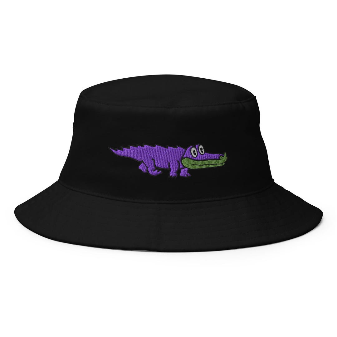 Gator Embroidered Bucket Hat | King Gizzard and the Lizard Wizard ...