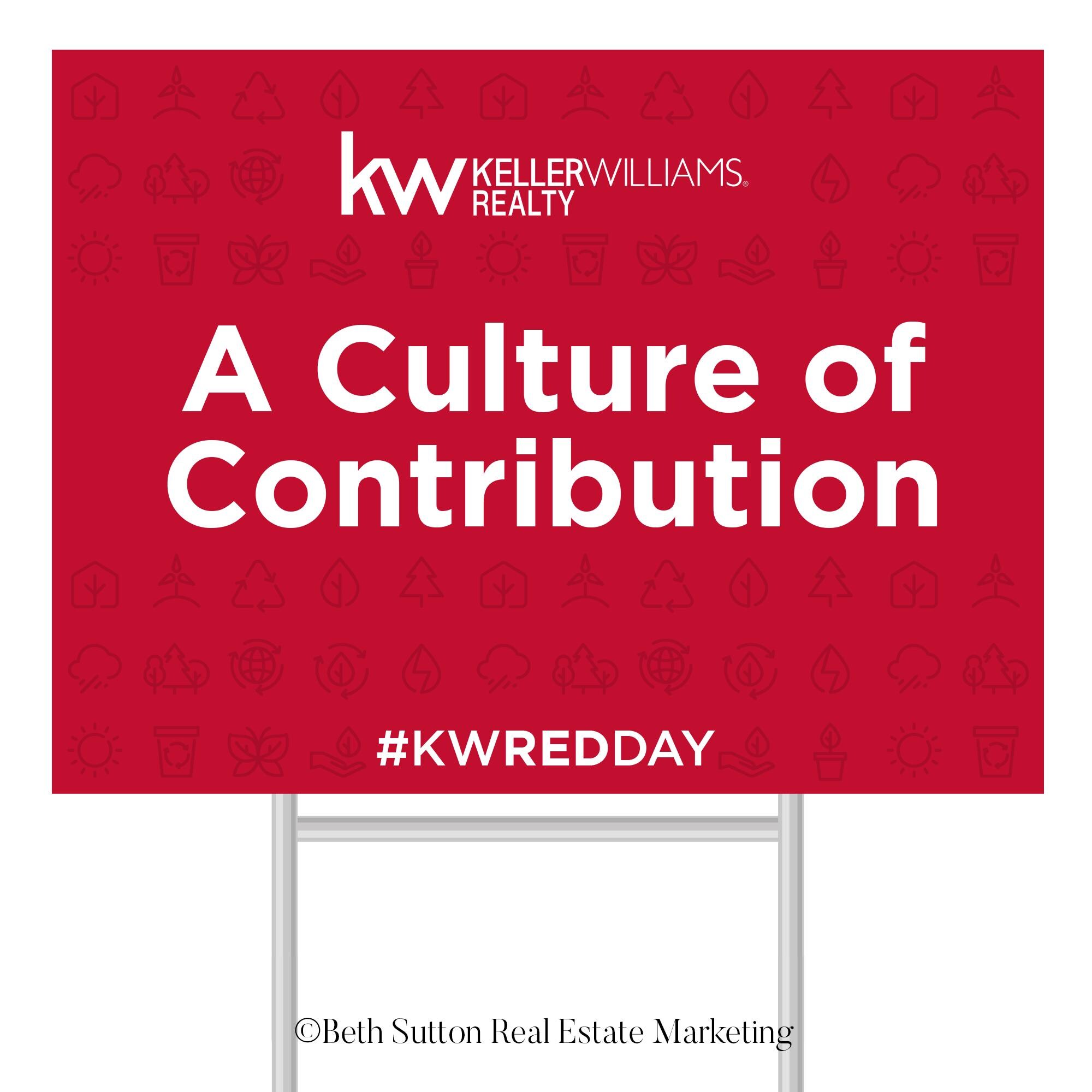 KW Keller Williams Red Day Yard Signs - Etsy