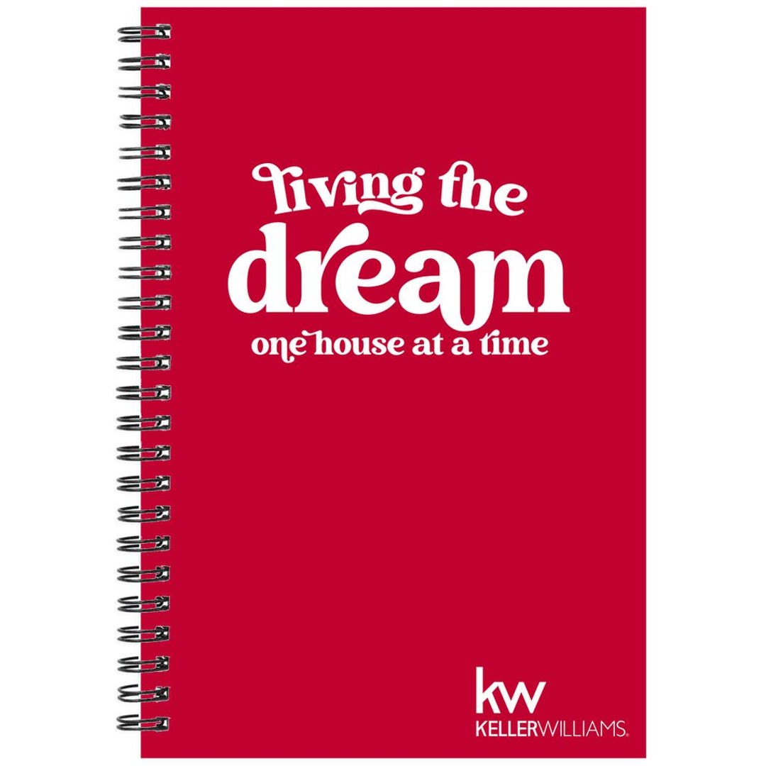 Notebook - 6" X 8" - Living the Dream One House at A Time - Etsy
