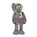 Kaws Embroidery Design - Etsy