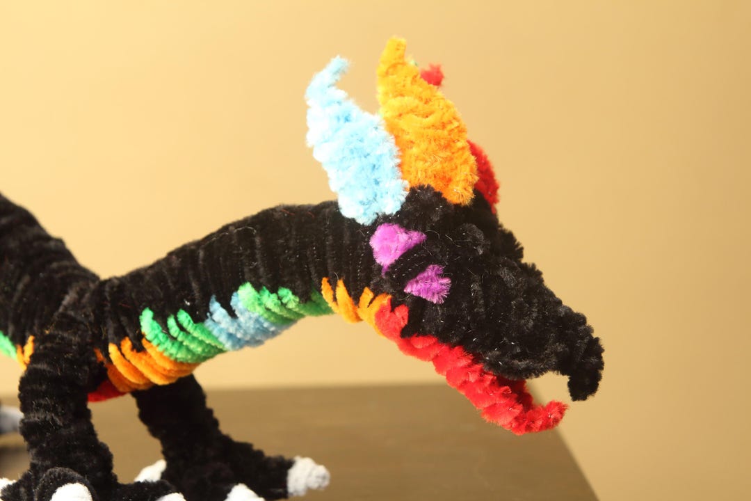 Pipe Cleaner Dragon - Etsy