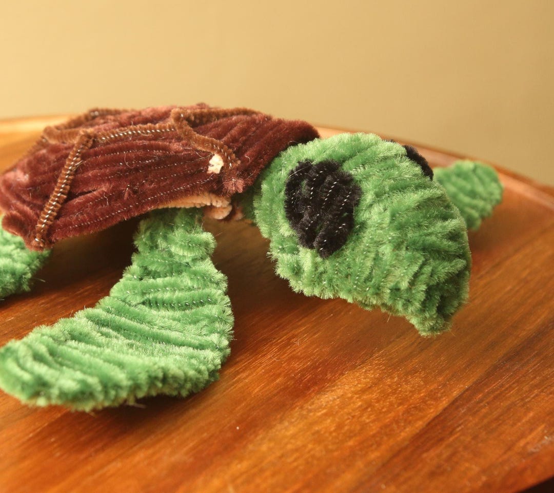 Pipe Cleaner Baby Sea Turtle - Etsy