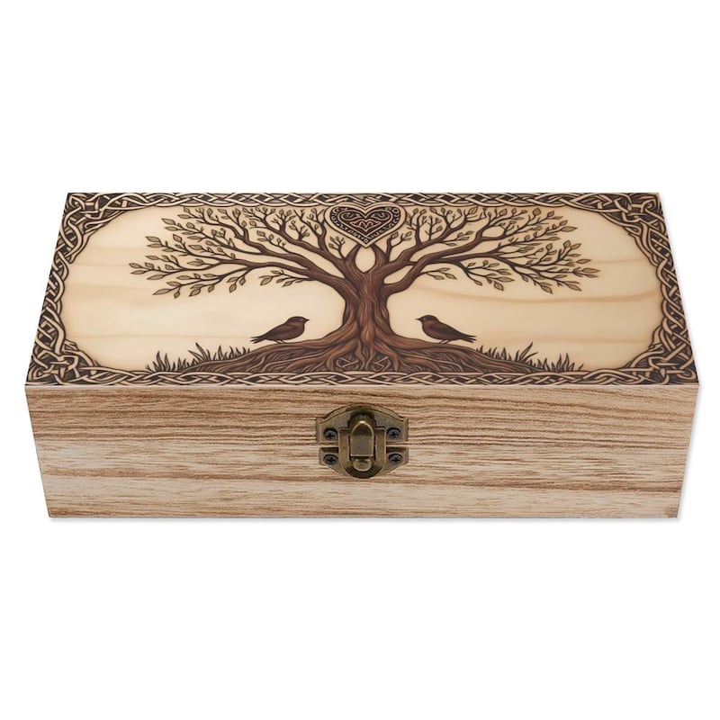 Tree of Life Wood Box - Etsy