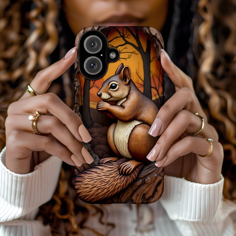 Squirrel iPhone Case - Etsy