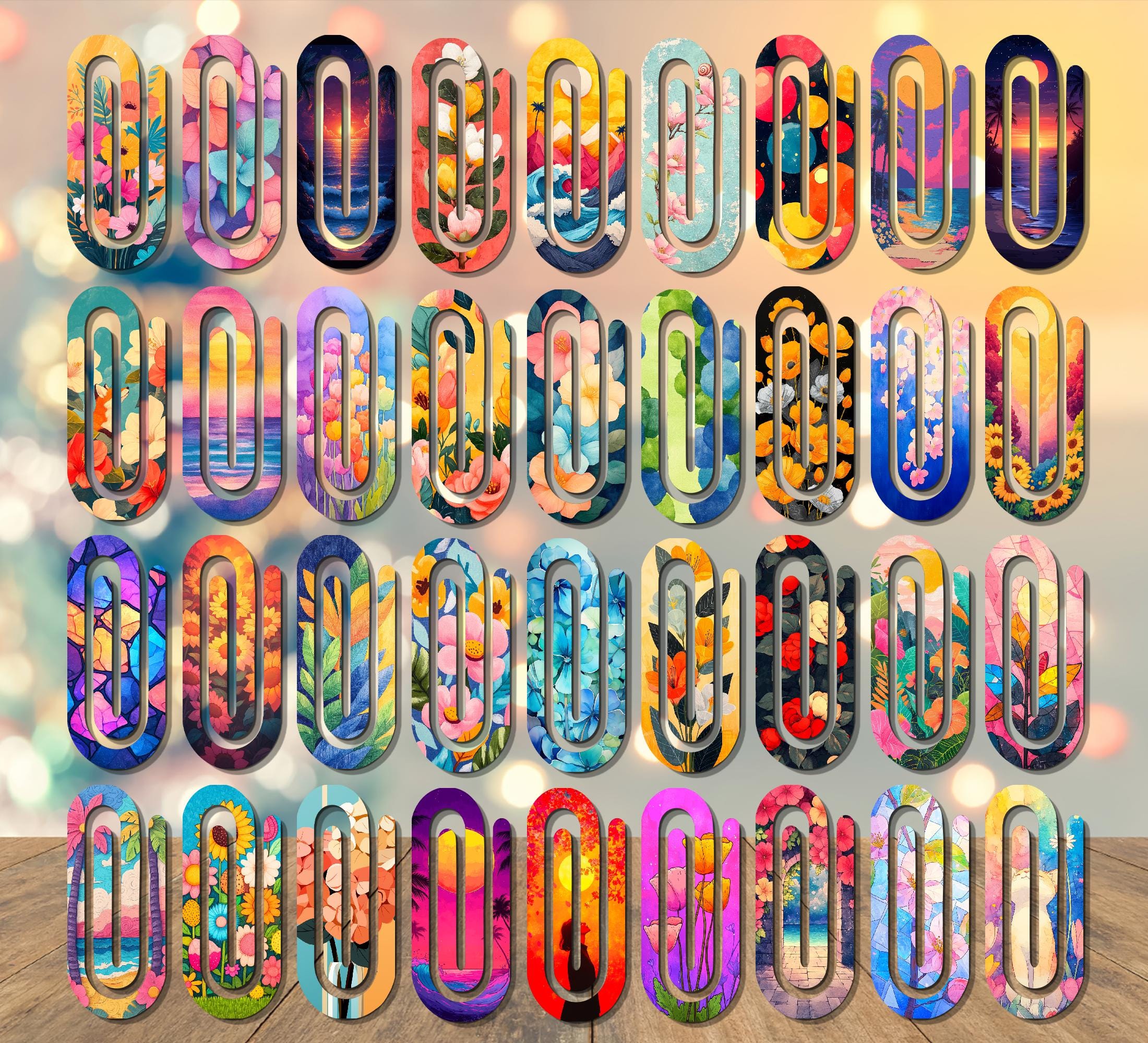 Jumbo Paper Clip Bookmark Png Bundle | Paper Clip Png | Jumbo Paper ...