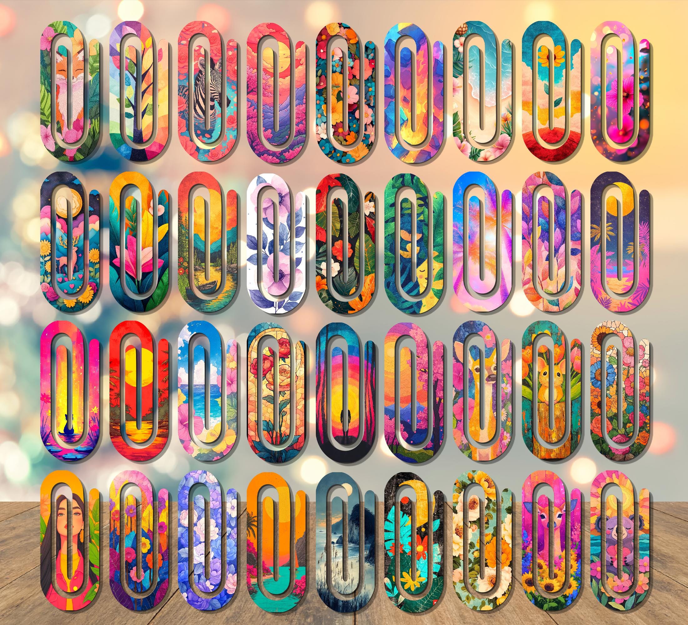 Jumbo Paper Clip Bookmark Png Bundle | Paper Clip Png | Jumbo Paper ...