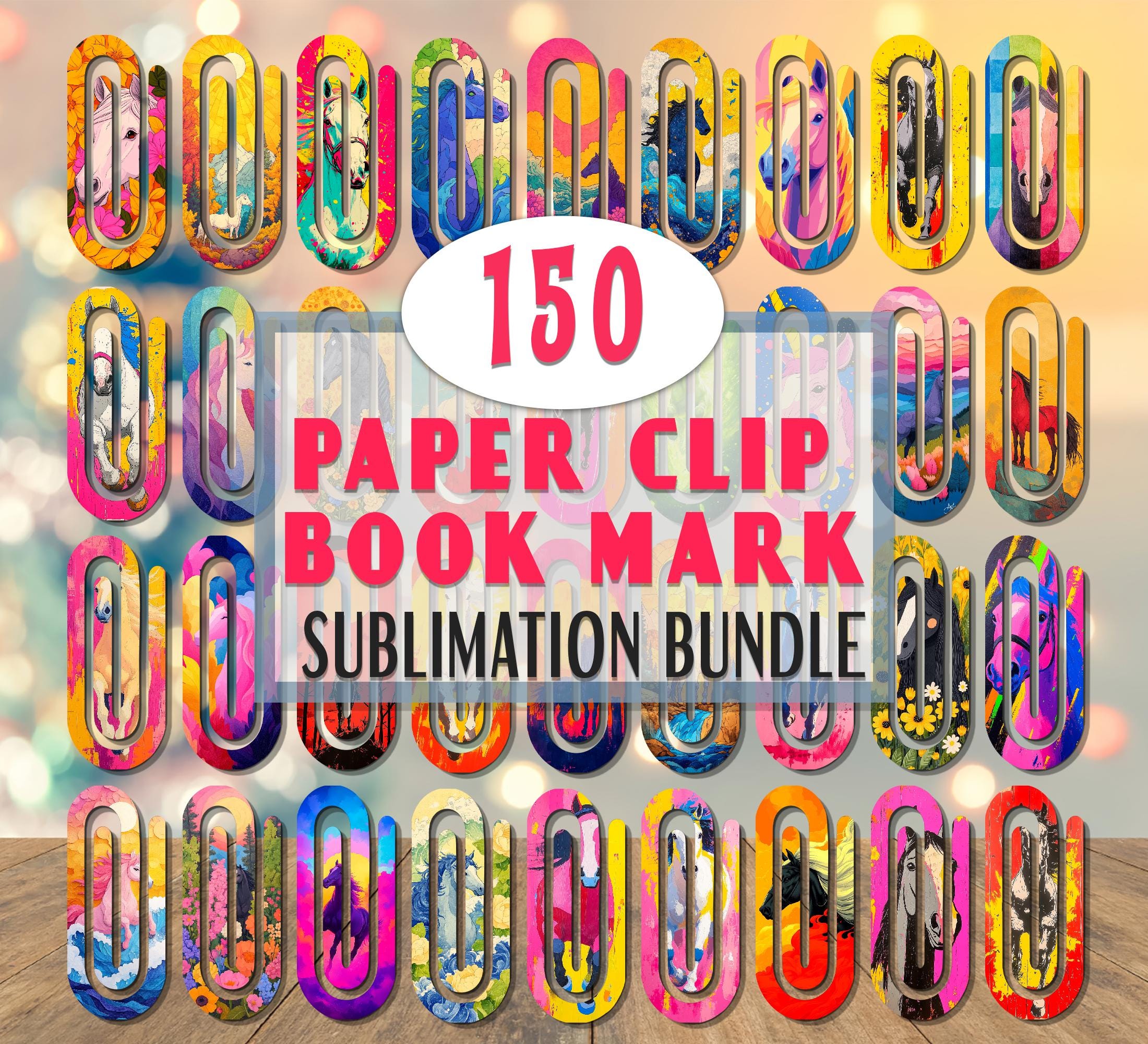 MEGA Jumbo Paper Clip Bookmark Png Bundle | Paper Clip Png | Jumbo ...