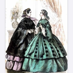 Vol. 1 the Ladies’ American Magazine 1859 PDF Copy Victorian Early ...
