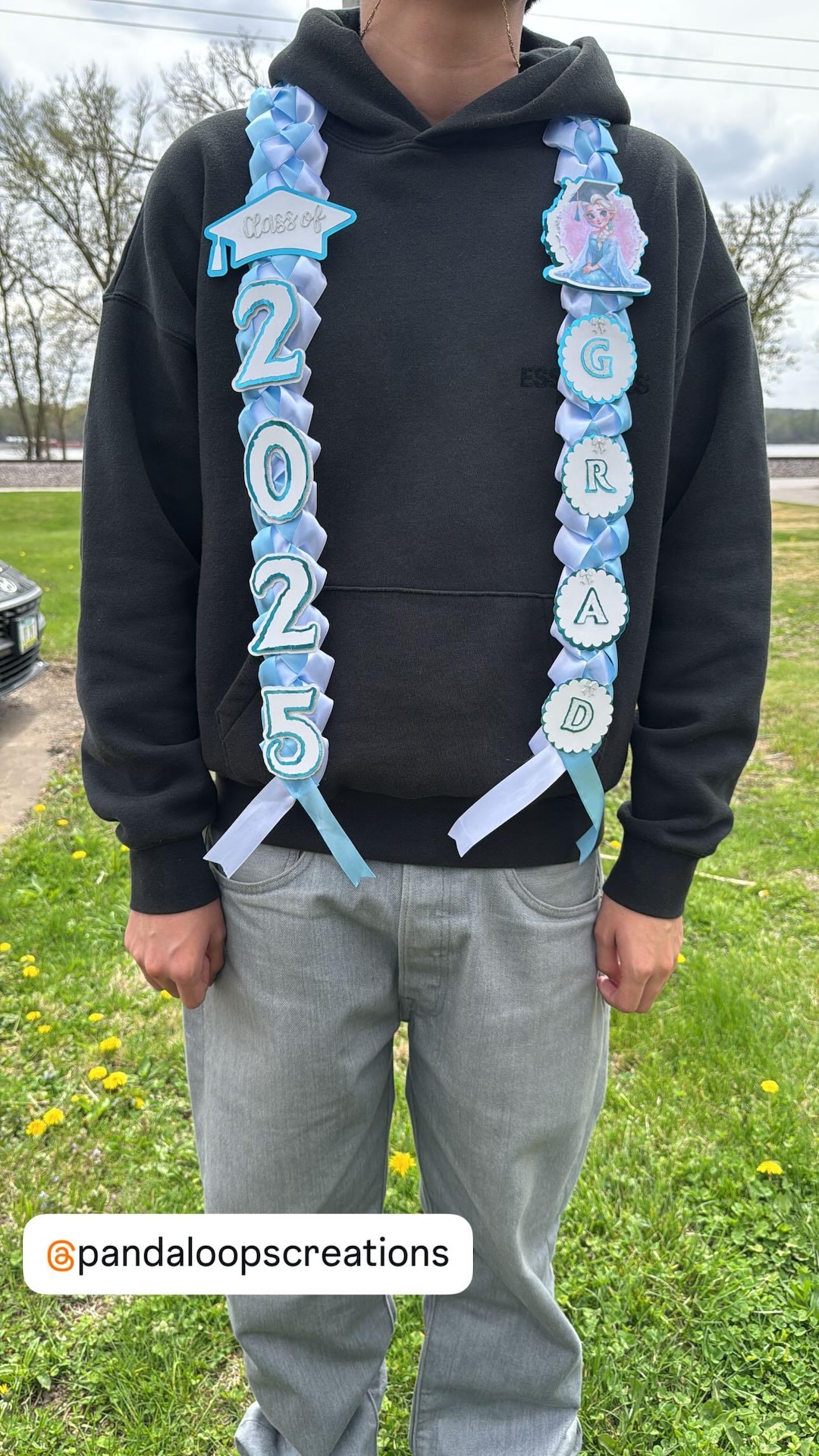 Princess Graduation Lei. Princess Theme Lei, Graduation Gifts, Grad ...