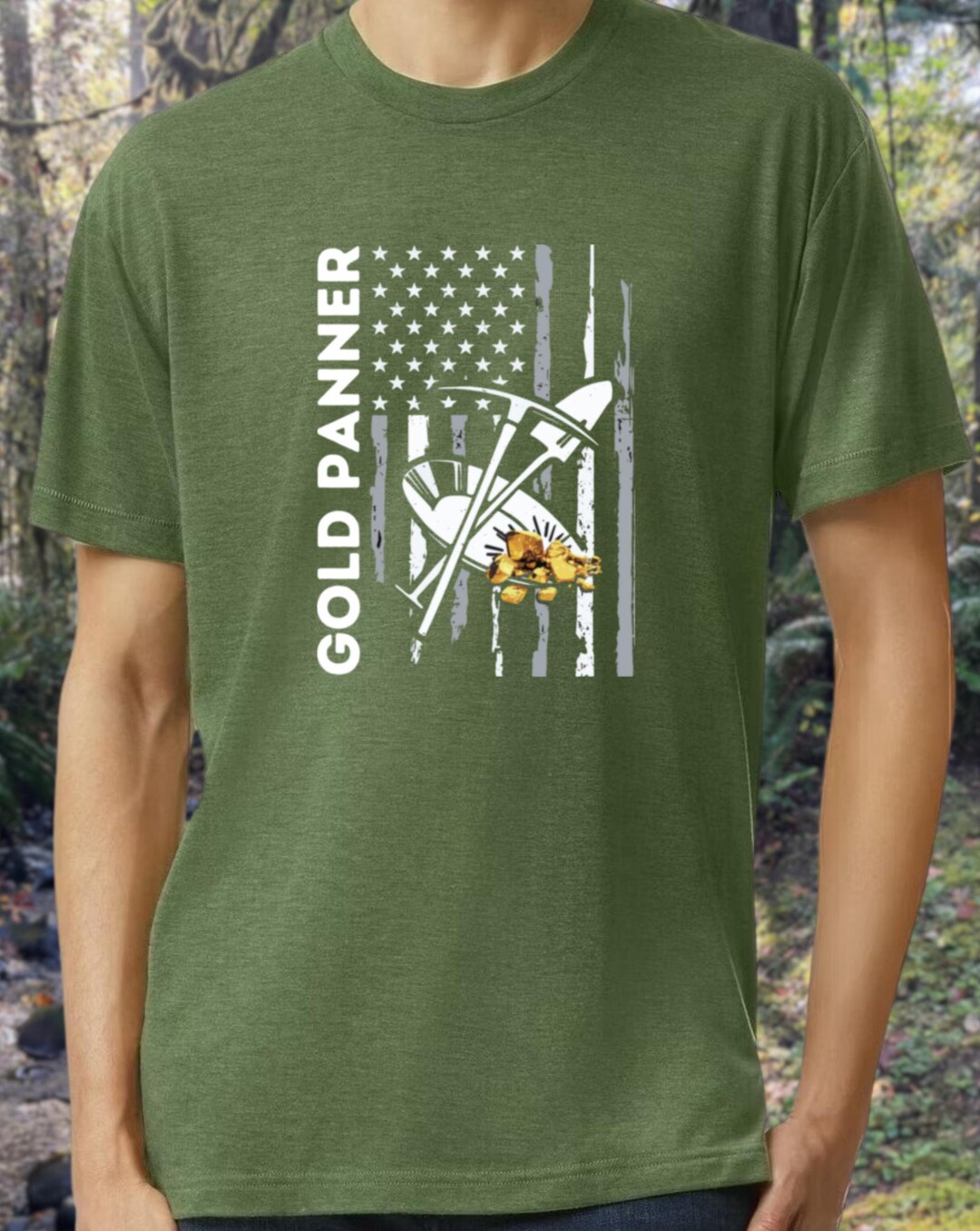 Gold Panning, Gold Prospecting, Gold Mining, Gold, Gold Panner Gray USA ...