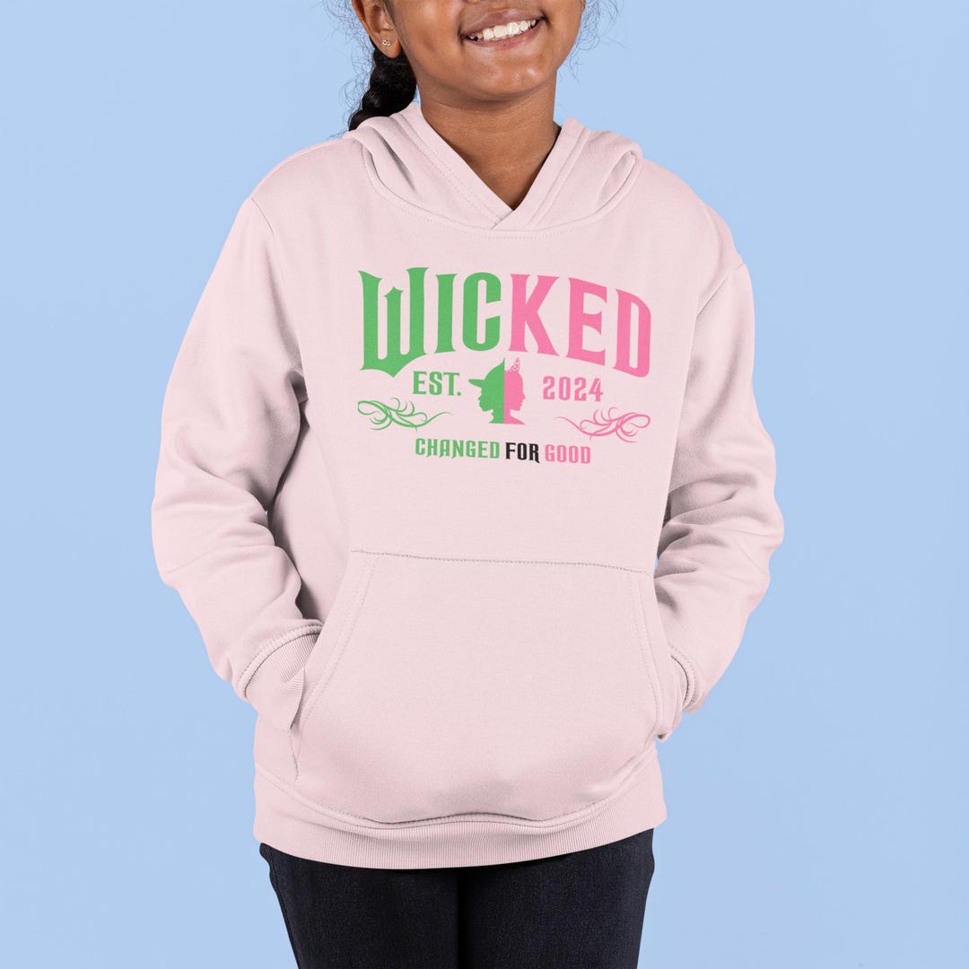 Wicked Sweatshirt for Girls, Wicked Hoodie for Girls, Wicked Movie ...