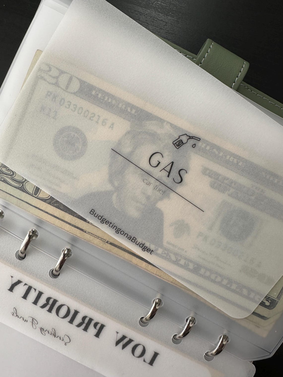 Custom Envelope Inserts Size A6 Cash Budgeting Envelope Category ...