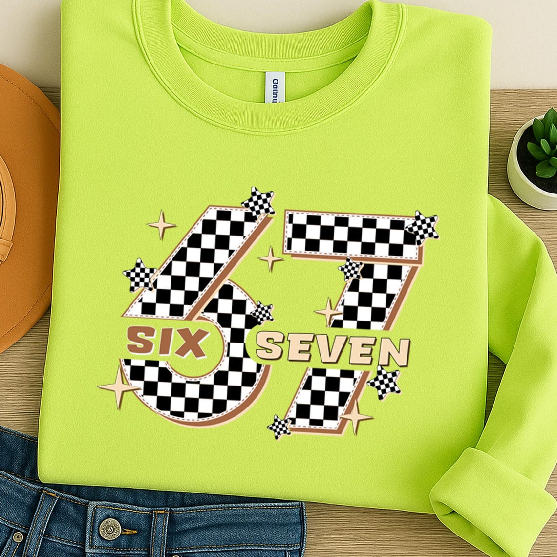 Six Seven Png, Six Seven Shirt, 6 7 Png, Viral Phrase Meme Png, Funny ...