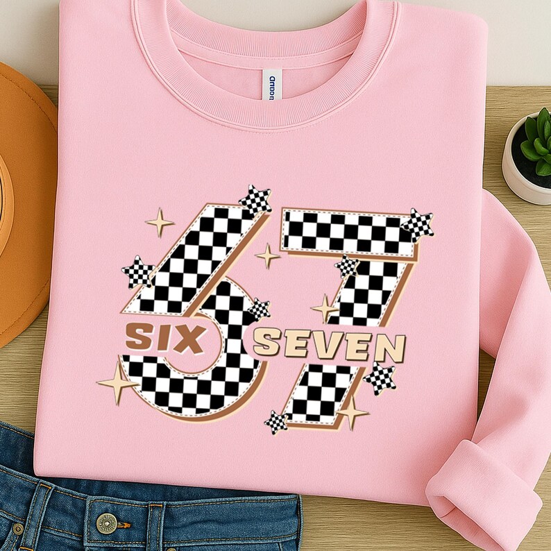 Six Seven Png, Six Seven Shirt, 6 7 Png, Viral Phrase Meme Png, Funny ...