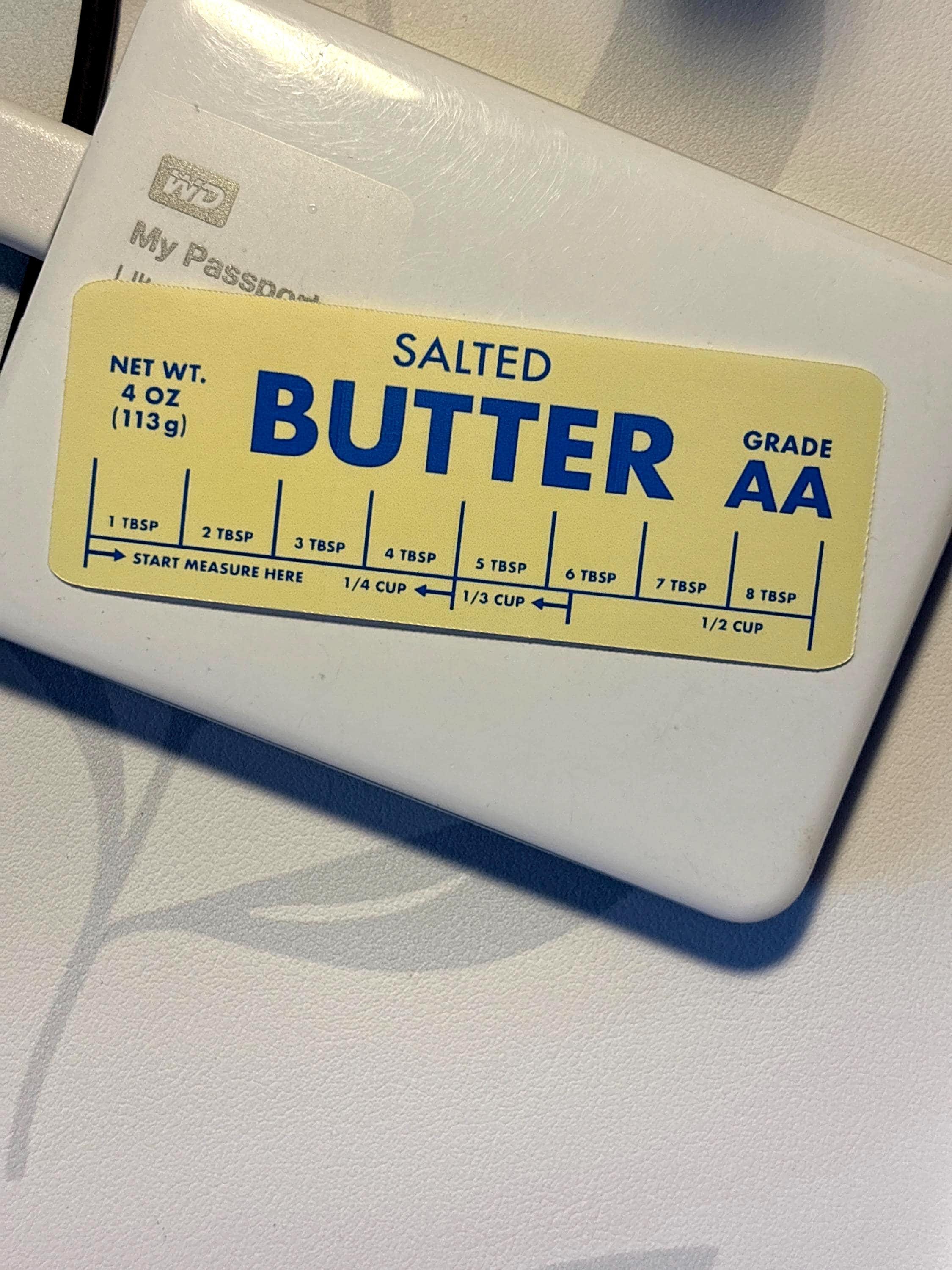 Salted Butter Die-cut Sticker, Water Resistant - Etsy