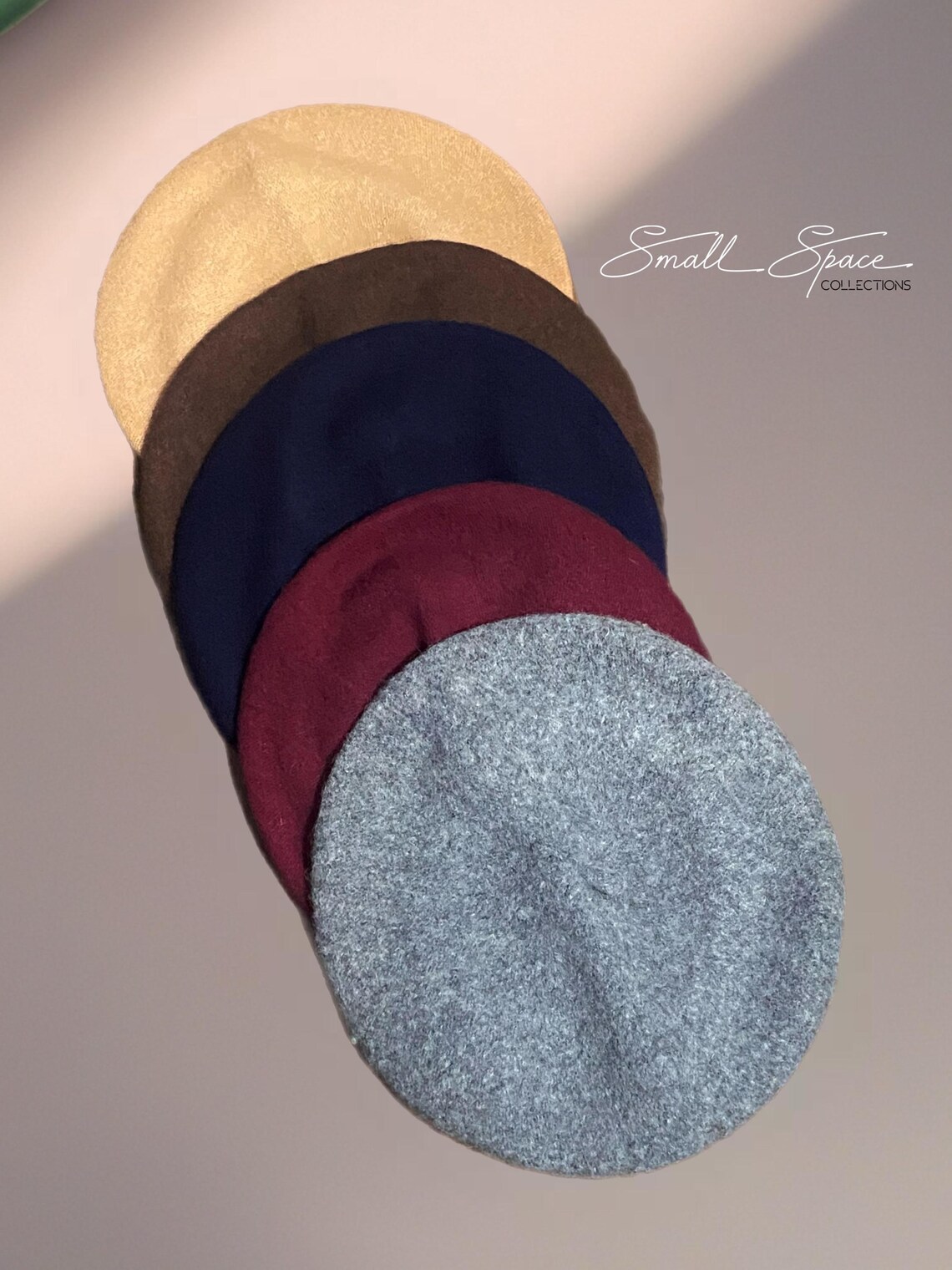 100% Alpaca Wool Beret in Rich Brown - Made to Order | Berets for Men ...