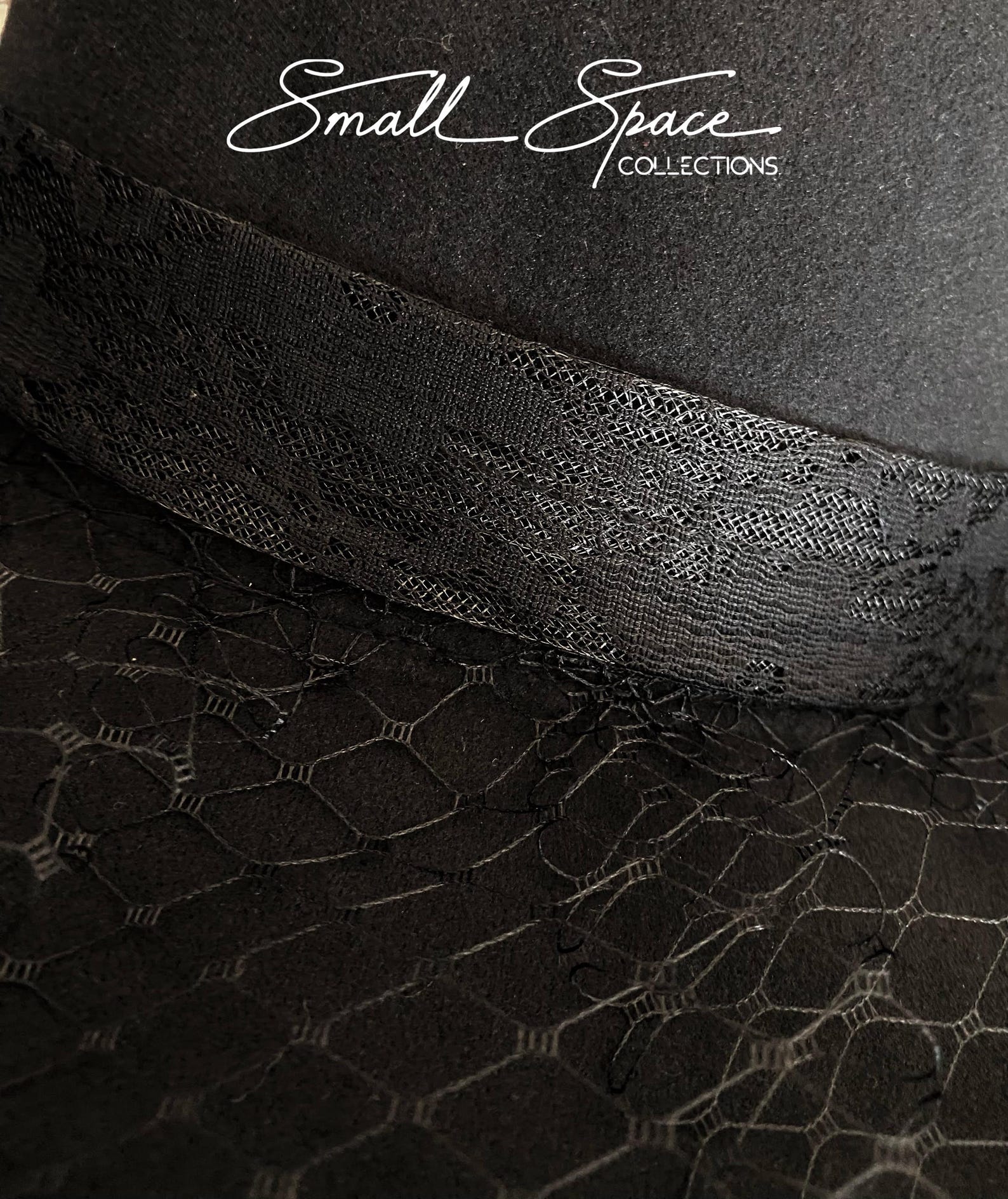Crimson Wool Felt Wide Brim Bowler Hat: Net Veil & Floral Derby| Black ...