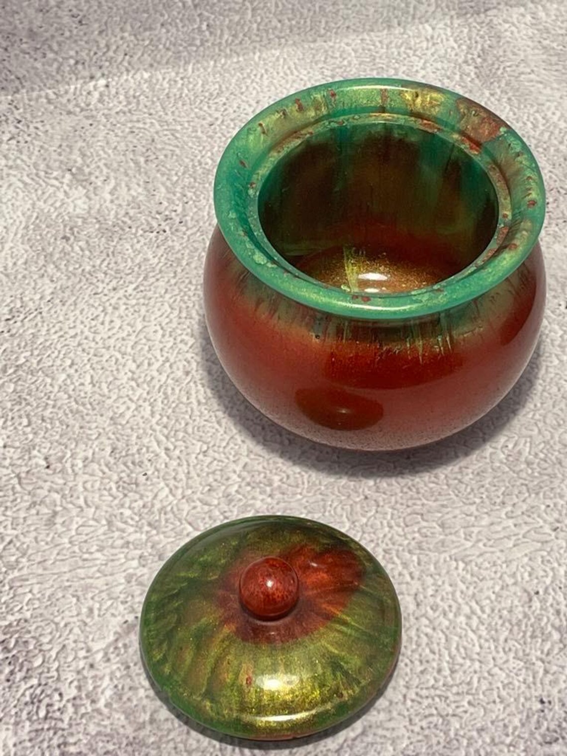 Resin Honey Pot Jewelry Jar - Etsy