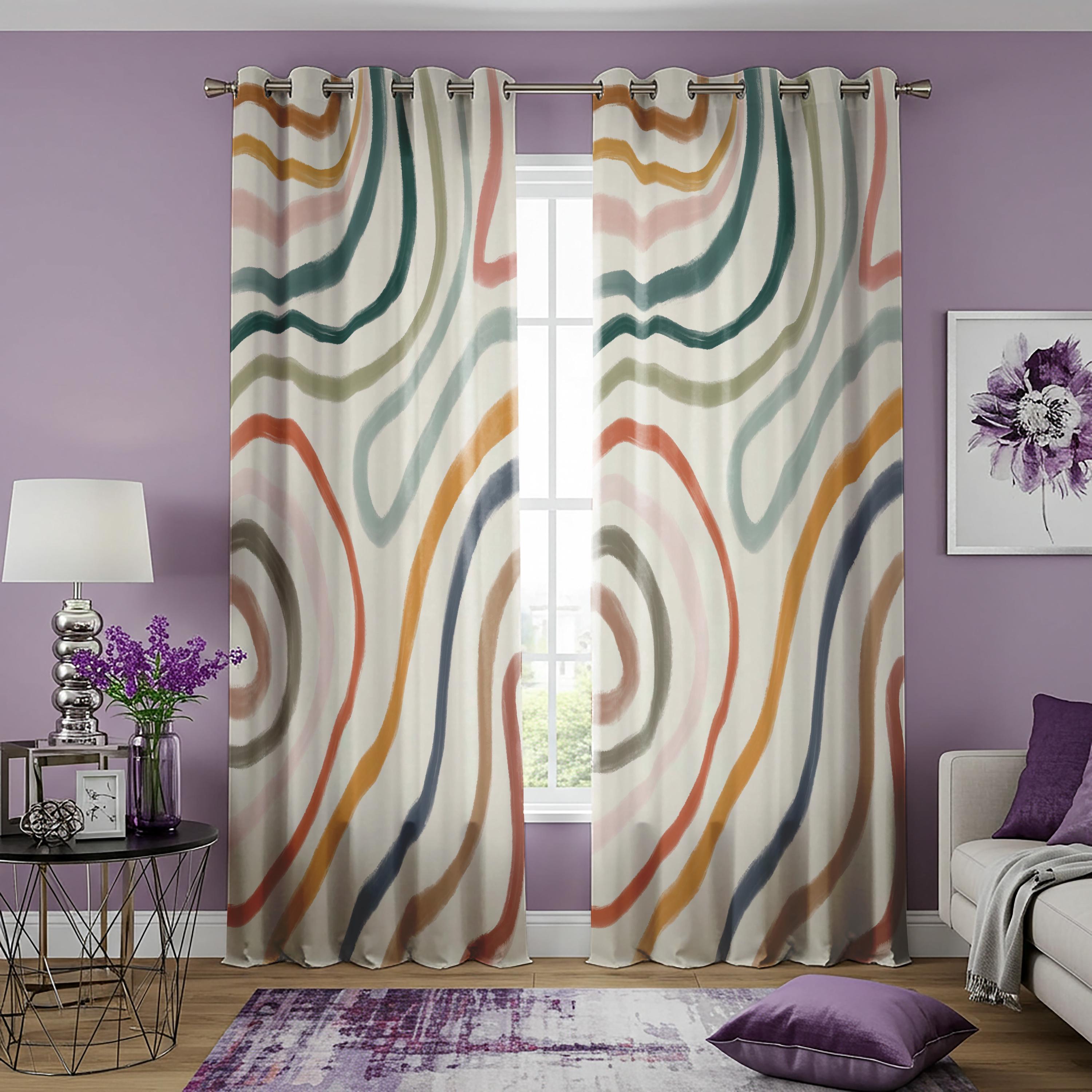 Funky Curtains Custom Curtains & Draperies | Spoonflower