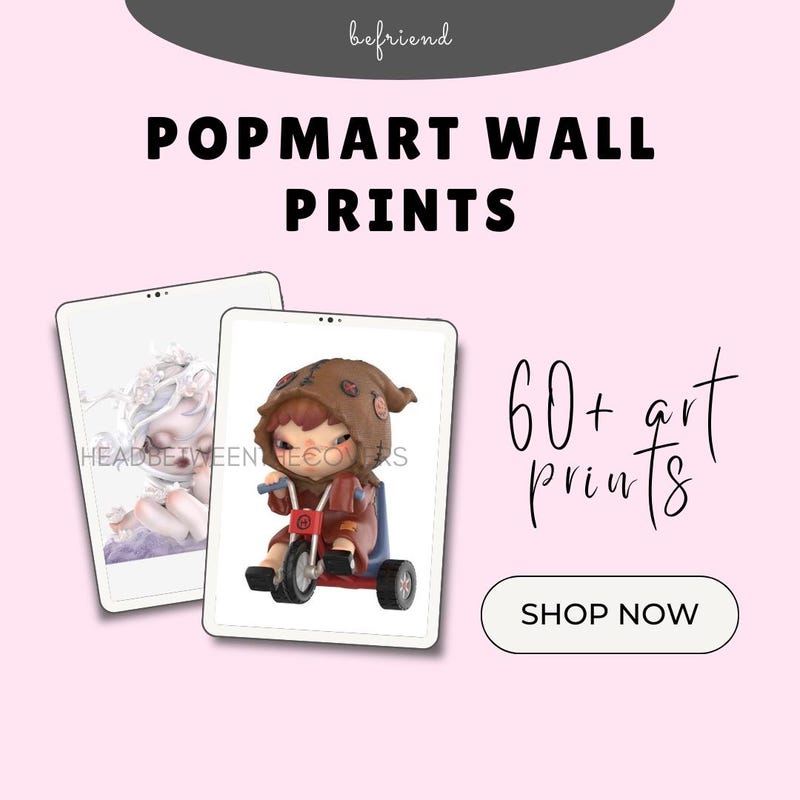 Popmart Hirono - Etsy