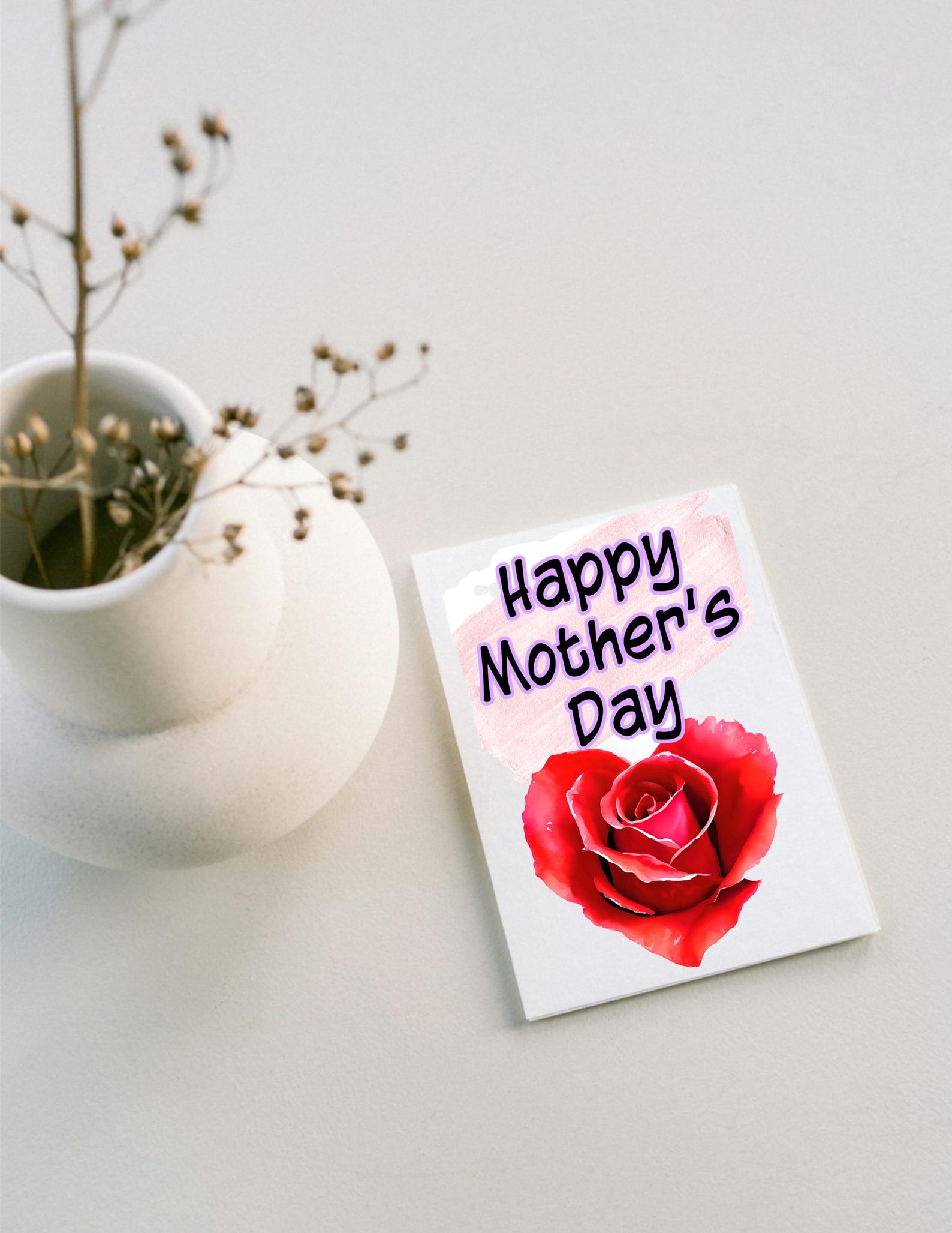 Happy Mother’s Day *mother’s Day* (blank Inside) Printable Mother’s Day ...