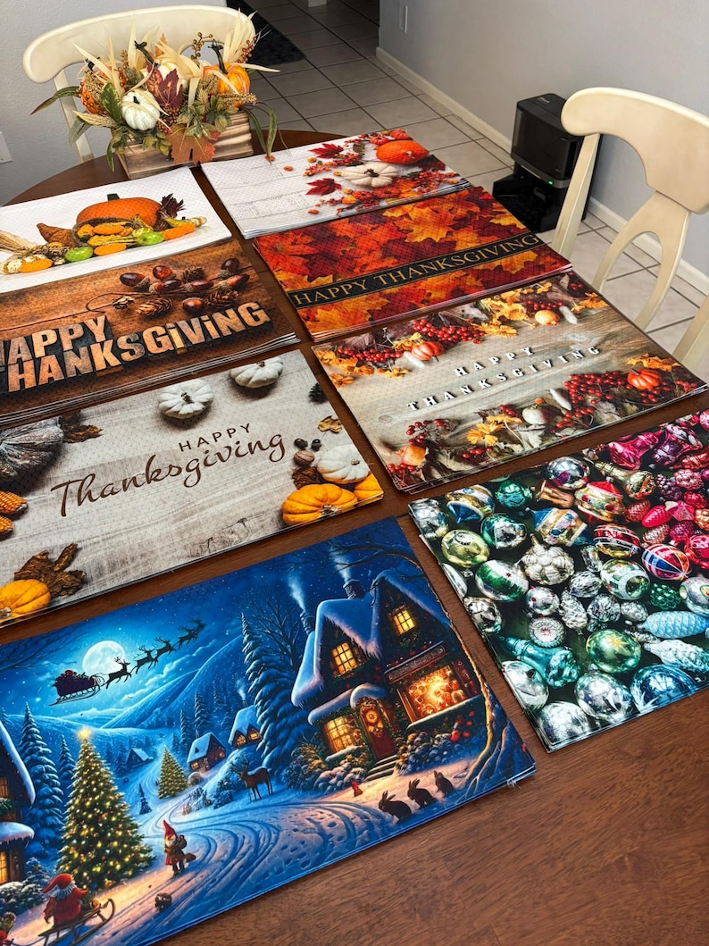 Jelly Beans Placemat - Machine Washable Tumble Dry - Happy Easter - Etsy