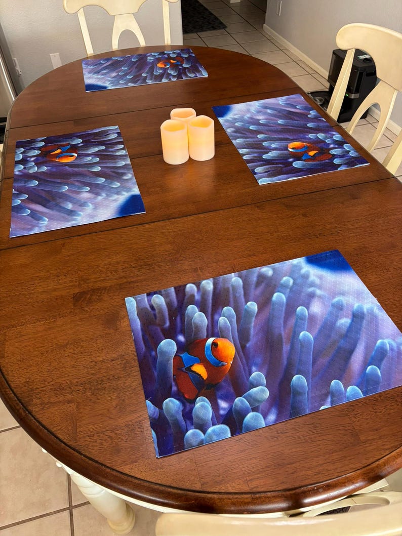 Tennis Ball Placemat: Ink Sublimation - Upscale Dining Decor - Etsy