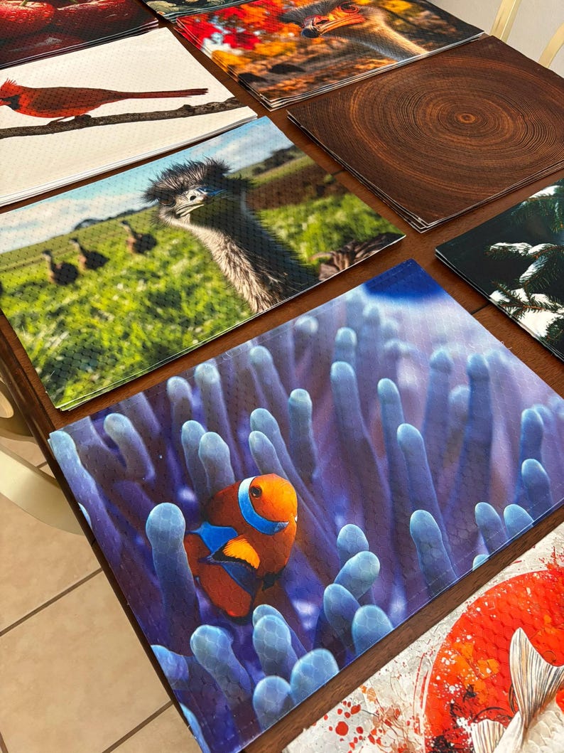 Jelly Beans Placemat - Machine Washable Tumble Dry - Happy Easter - Etsy