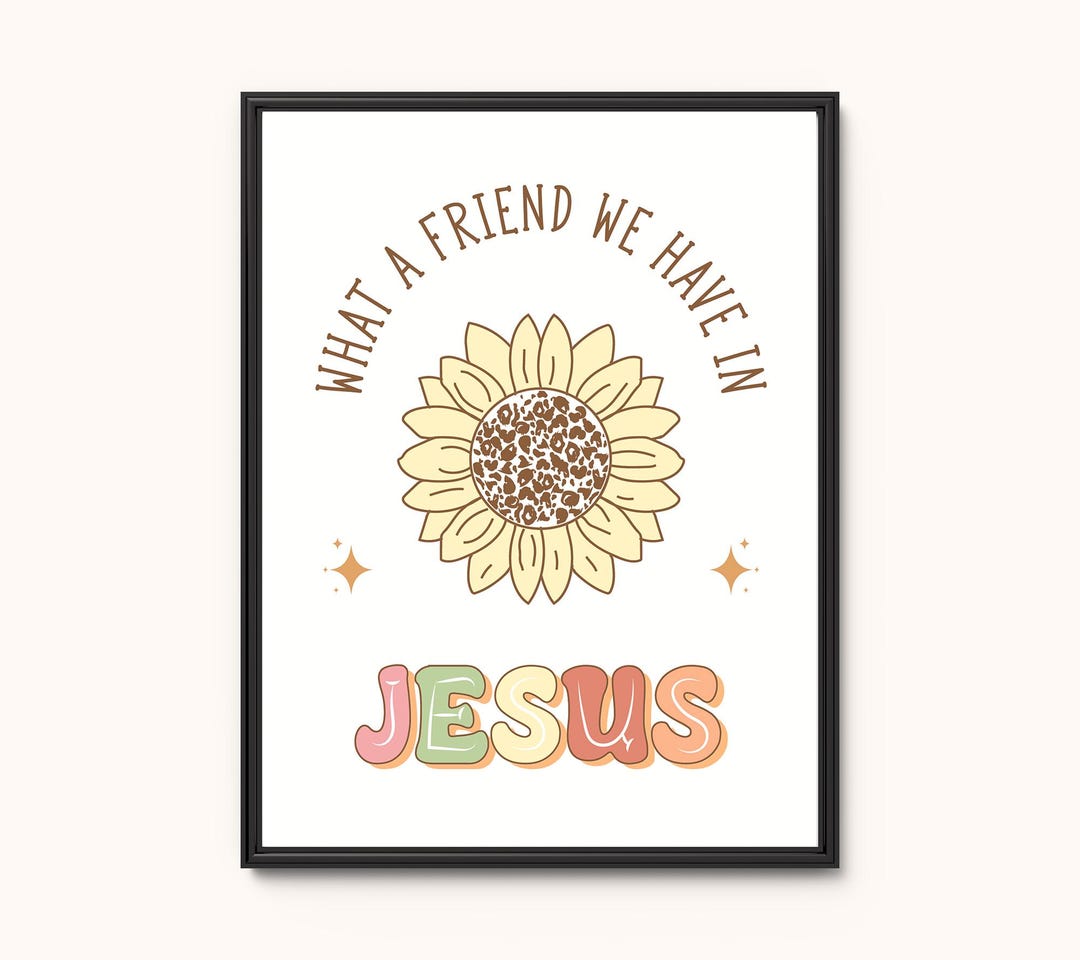 Christian Nursery Decor, Jesus Christ Poster, Church Sunday School Wall ...