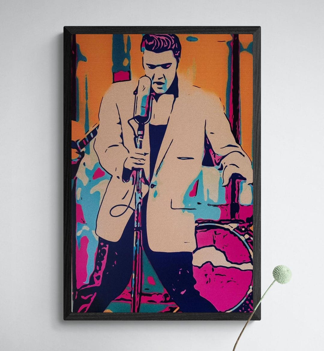 Painting Elvis Presley Paintings Celebrities, Painting Pop Icons, Art ...