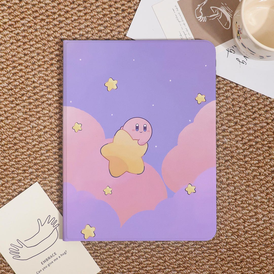 Pokémon Kirby Cute Anime iPad Case for iPad Pro 11/13",new iPad Air 7 ...