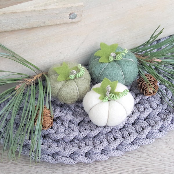Wool Pumpkin - Etsy